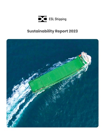 ESL Shipping Sustainability Report 2023