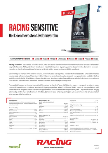Racing Sensitive esite