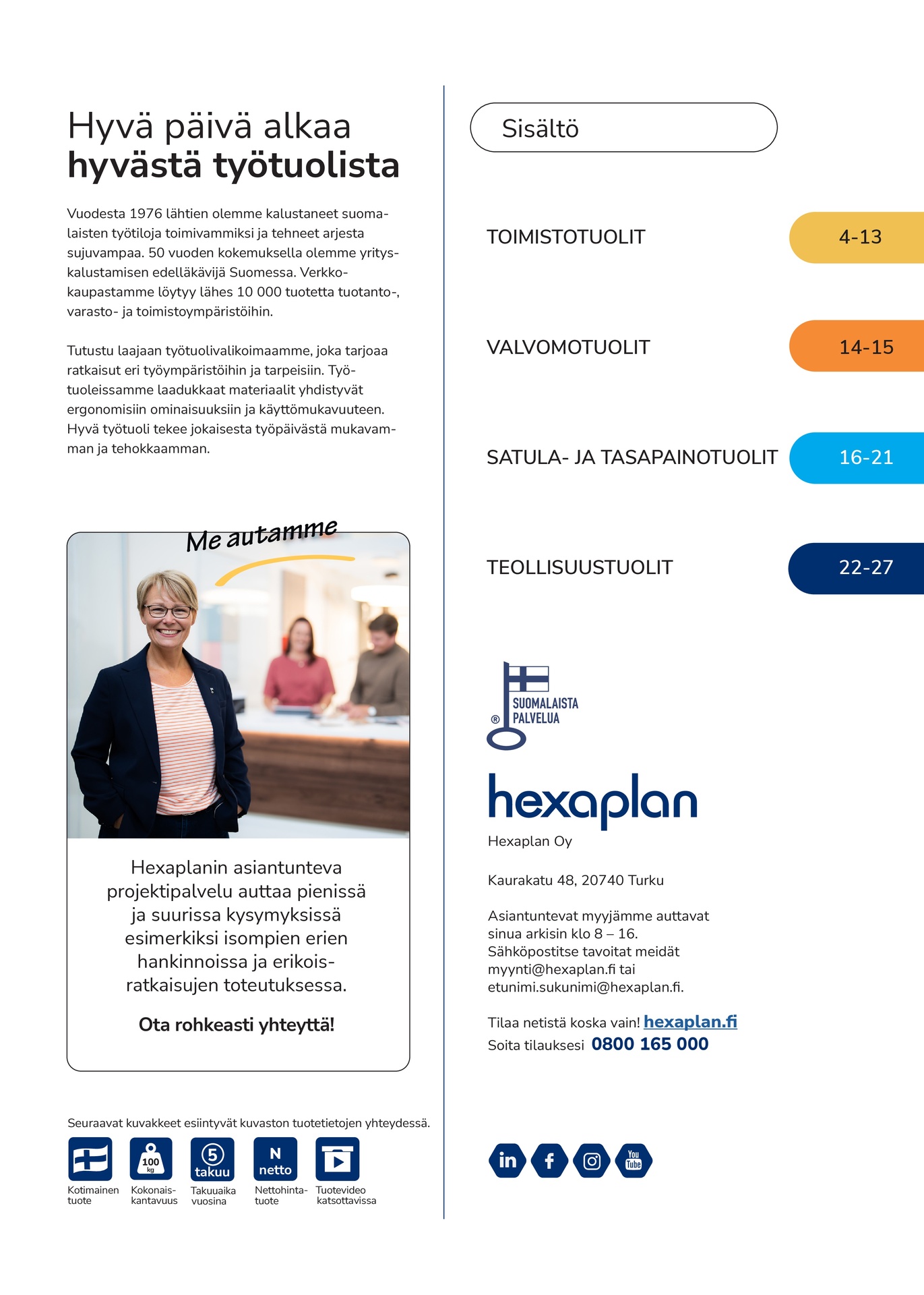 Hexaplan 2026 Työtuoli-lehti